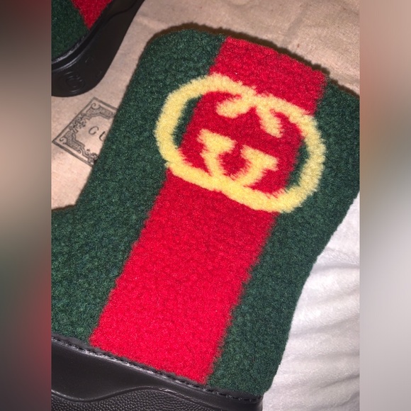 Gucci | Shoes | Gucci Auckland Interlock Furry Boots | Poshmark
